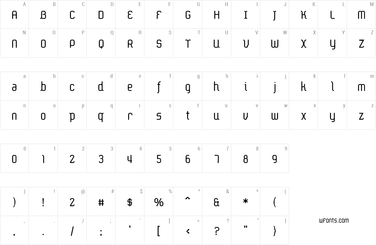 Ether Font | wfonts.com - download free