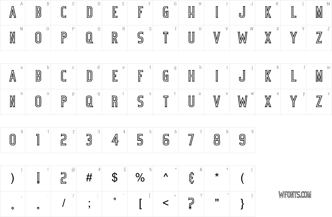 Download Free Font Bicycle