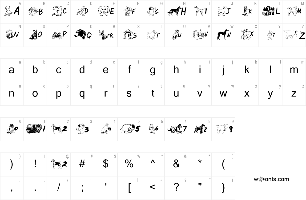 Doggie Style Font | wfonts.com - download free