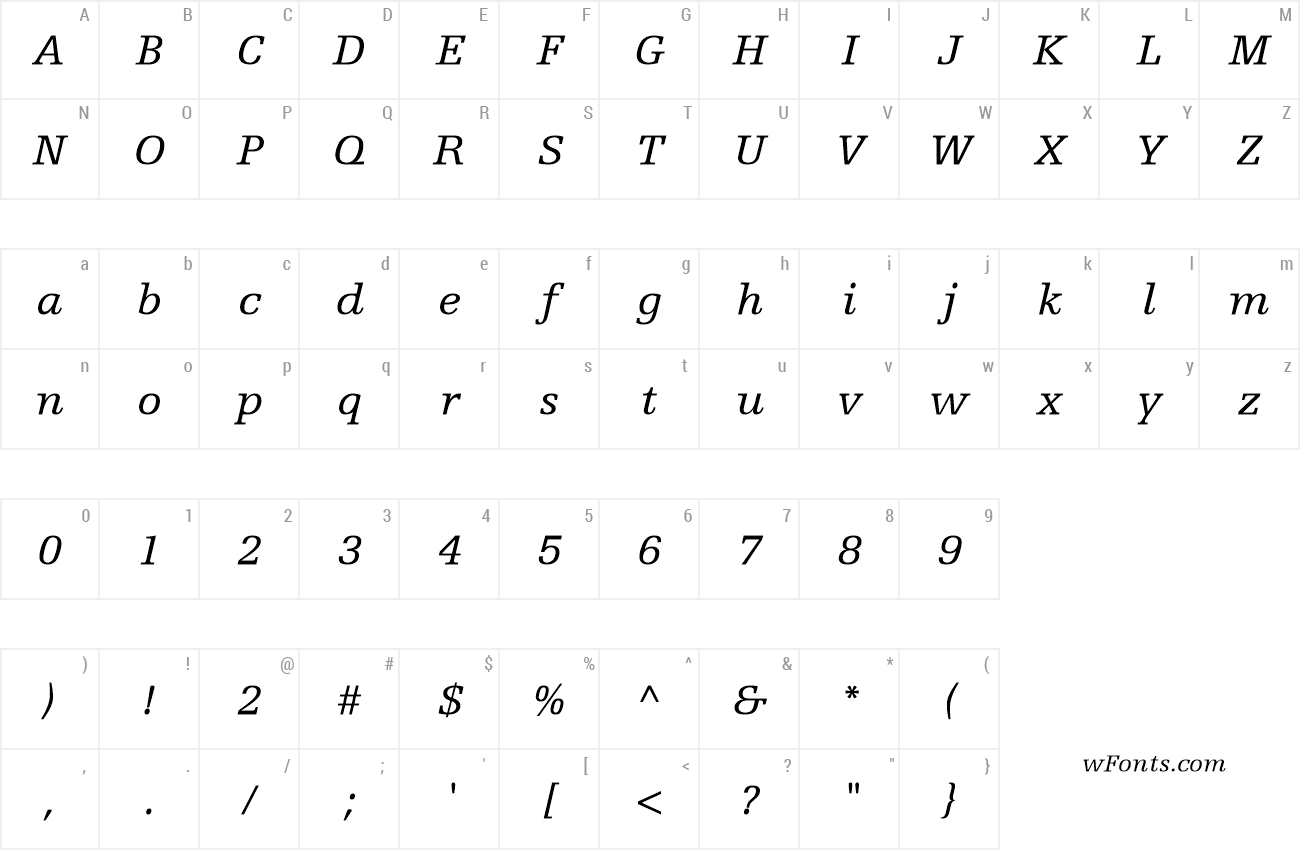 EgyptienneF LT Roman Font | wfonts.com - download free