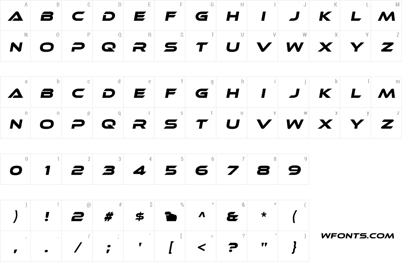 Ethnocentric Font | wfonts.com - download free