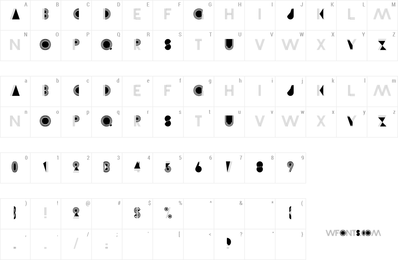 Detroit 1 Font | wfonts.com - download free