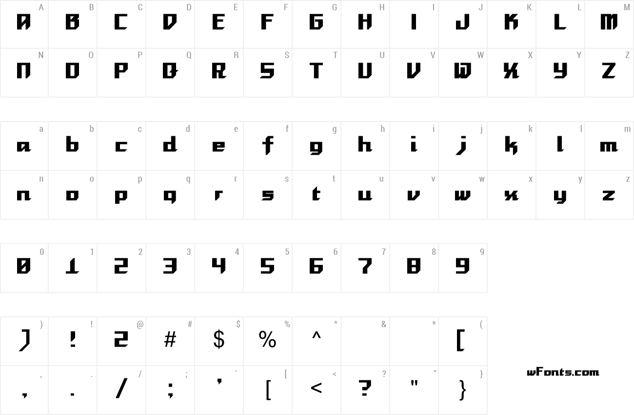 ET Electrotype Font | wfonts.com - download free