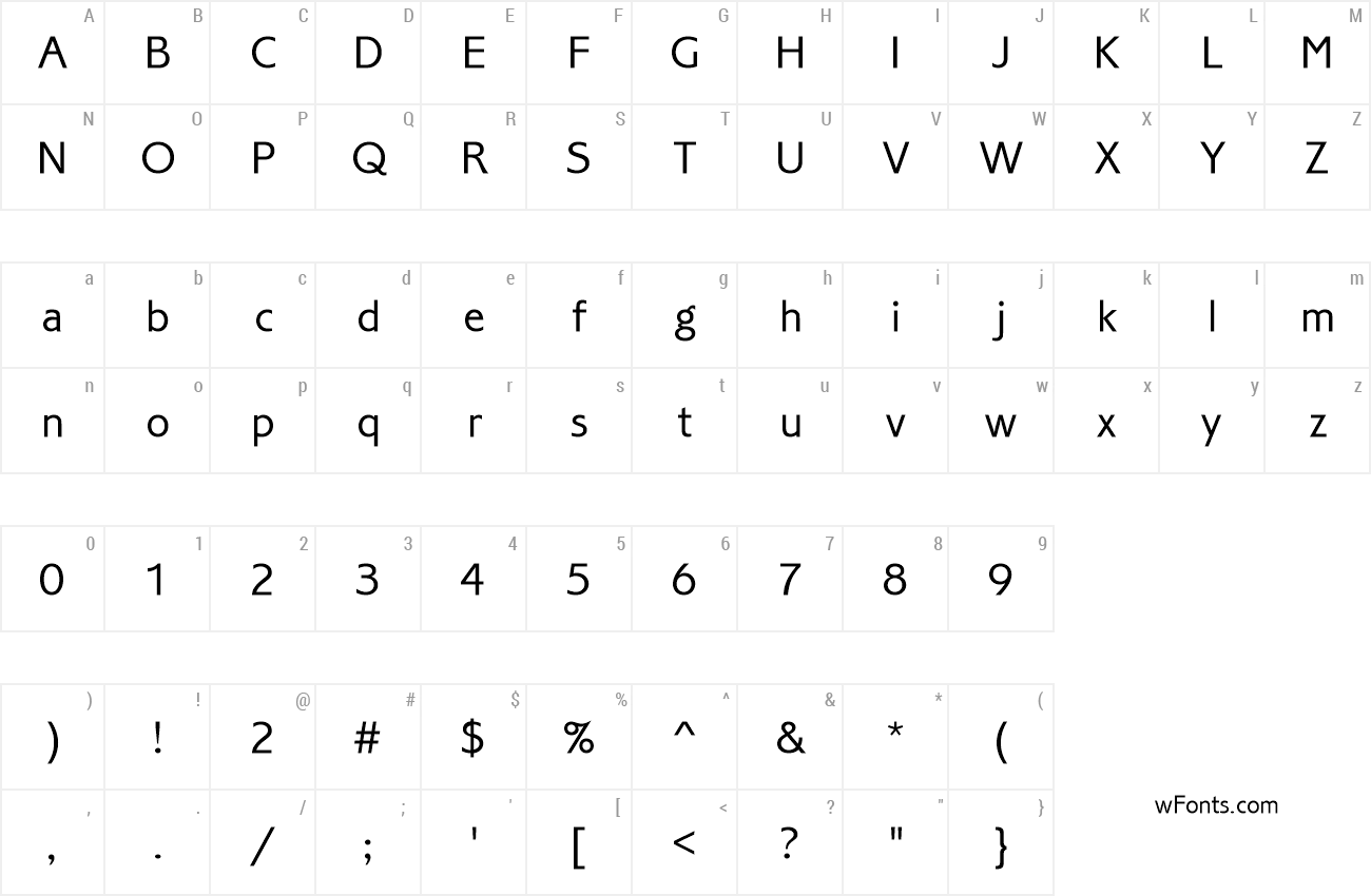 CoriSans Font | wfonts.com - download free