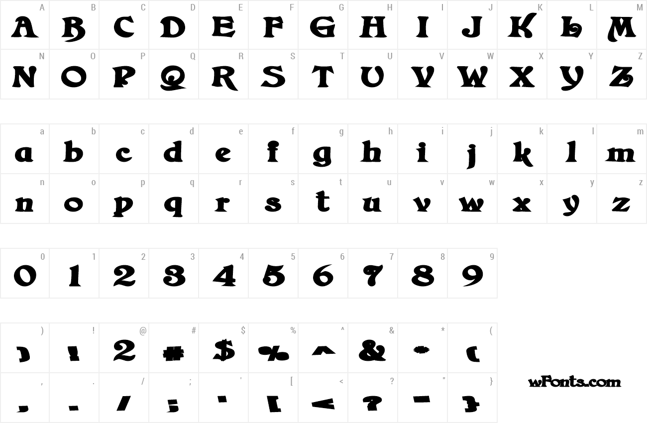 DADAISM Font | wfonts.com - download free