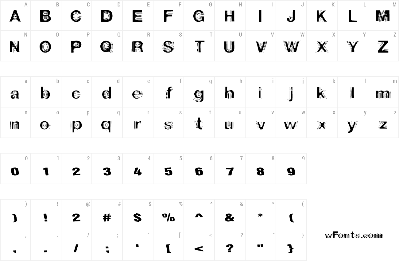 DISPATCH Font | wfonts.com - download free