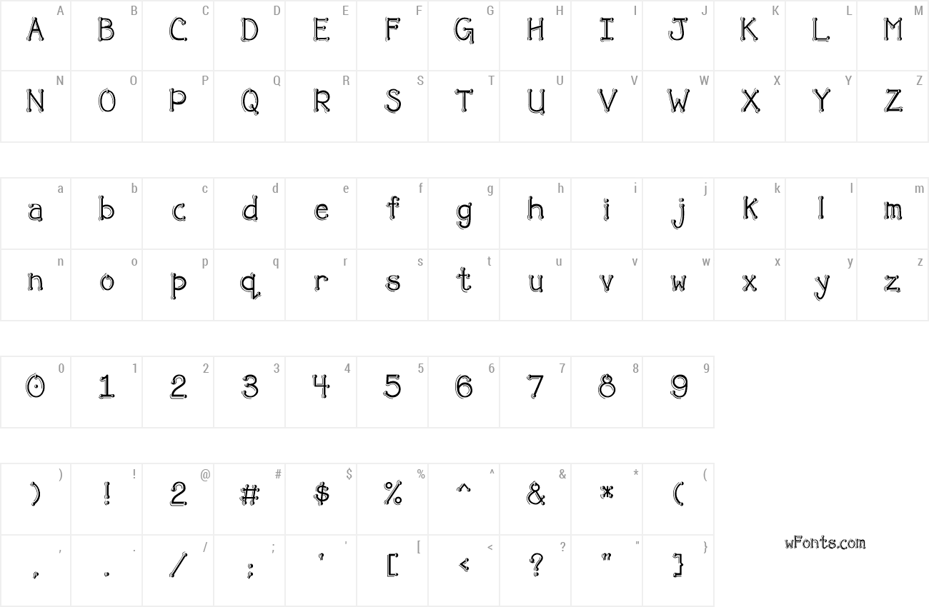 DJ Finch Ditto Font | wfonts.com - download free