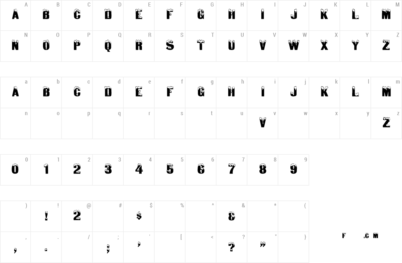 Download Free Font Iceland