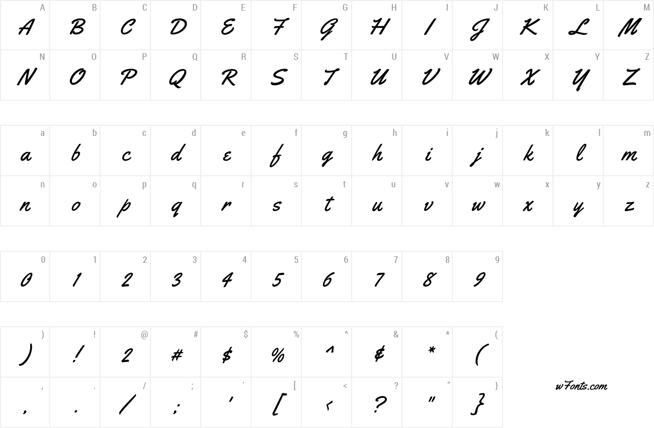 Download Free Font Yellowtail