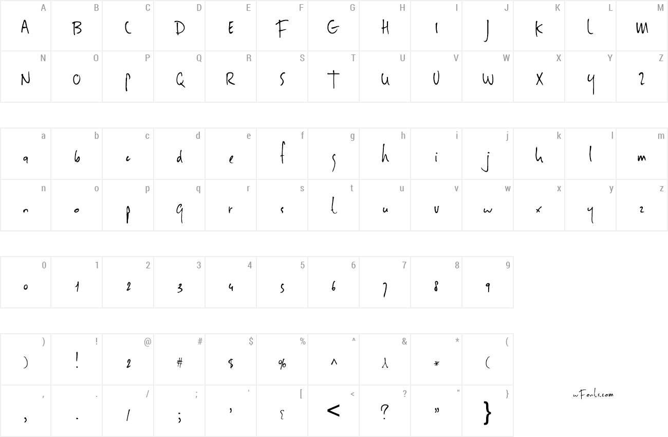 DK Sheepman Font | wfonts.com - download free