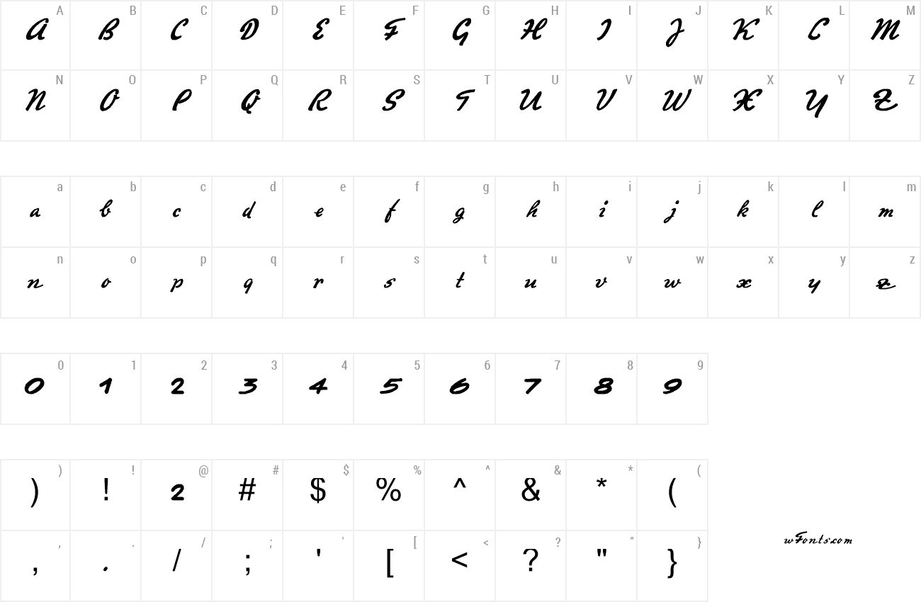 Promotion Script Font | wfonts.com - download free