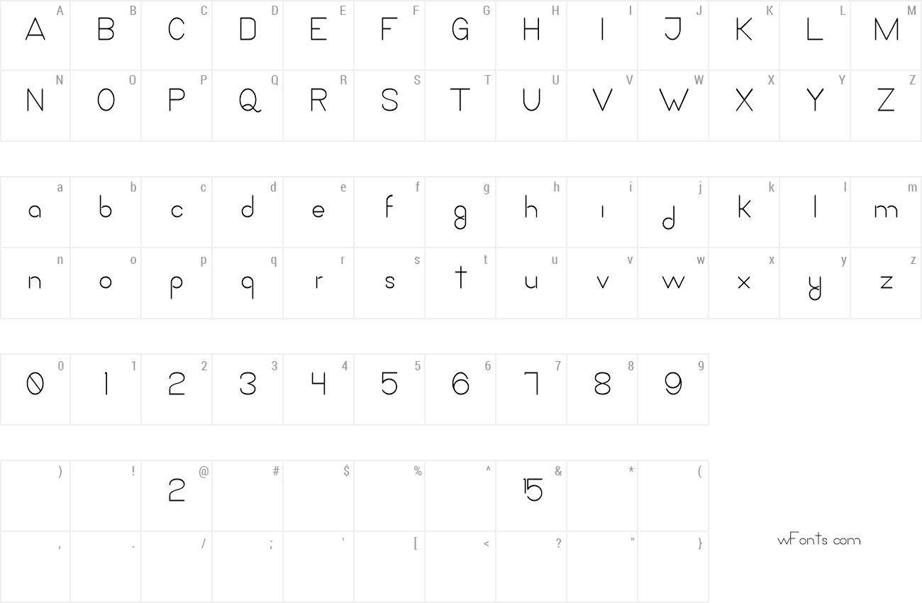 La Quince De Mayra Font | wfonts.com - download free