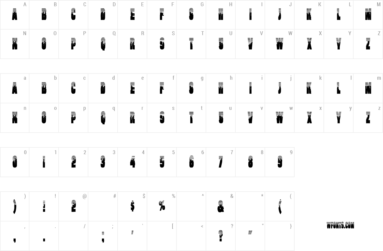 Will Cn Bold Font | wfonts.com - download free