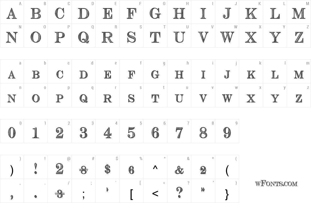 Download Free Font Cash Currency