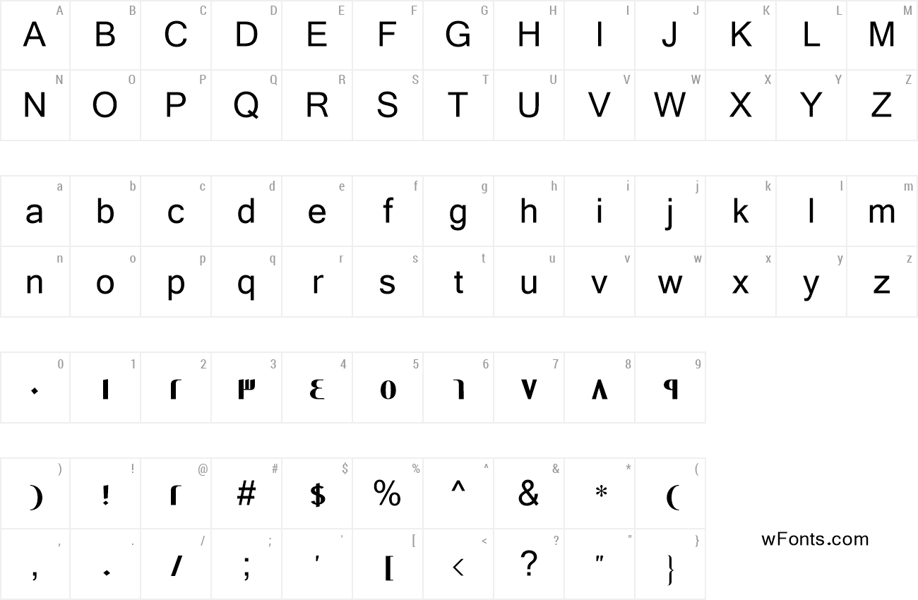 GE Contrast Bold Font | wfonts.com - download free