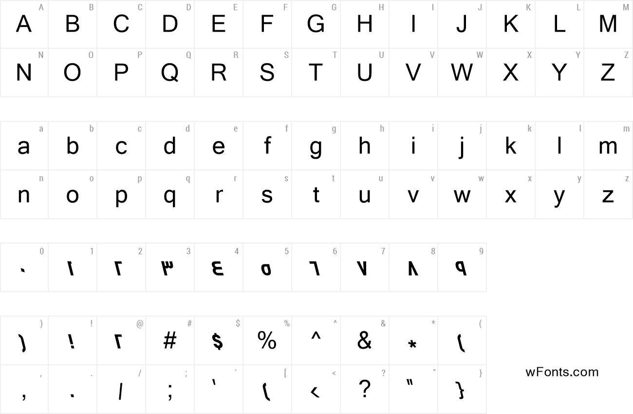 Download Free Font GE Flow