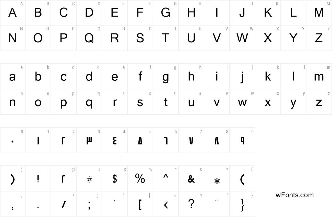 GE Modern Bold Font | wfonts.com - download free