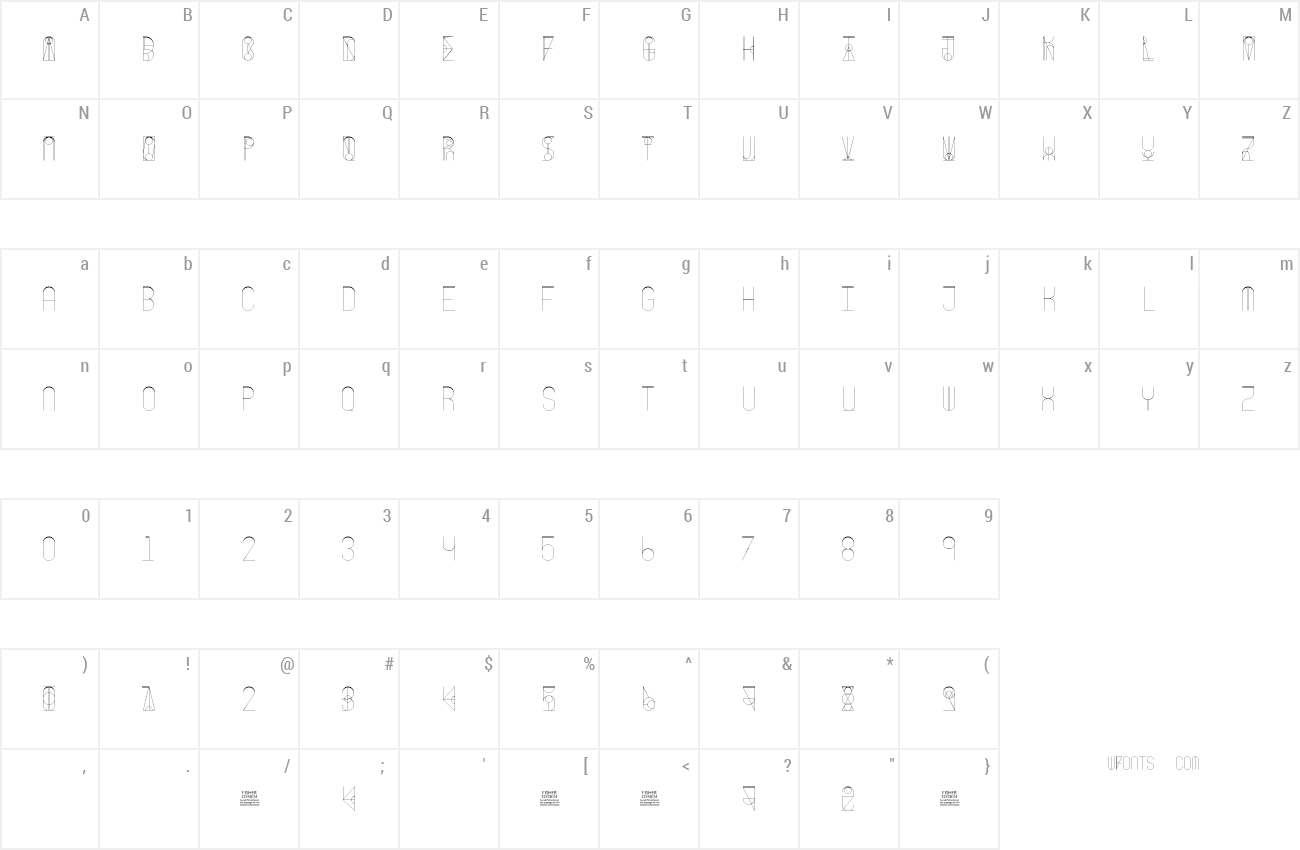 Freak Show Font | wfonts.com - download free