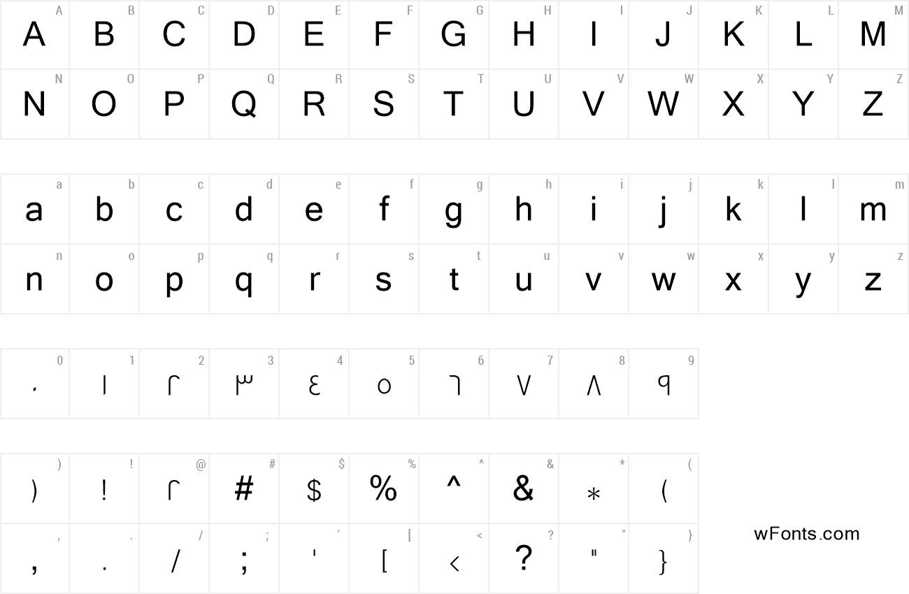 GE SS Unique Light Font | wfonts.com - download free