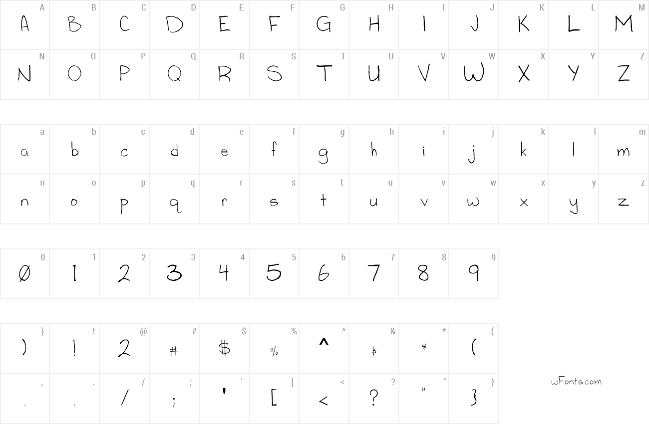 Tucker Font | wfonts.com - download free