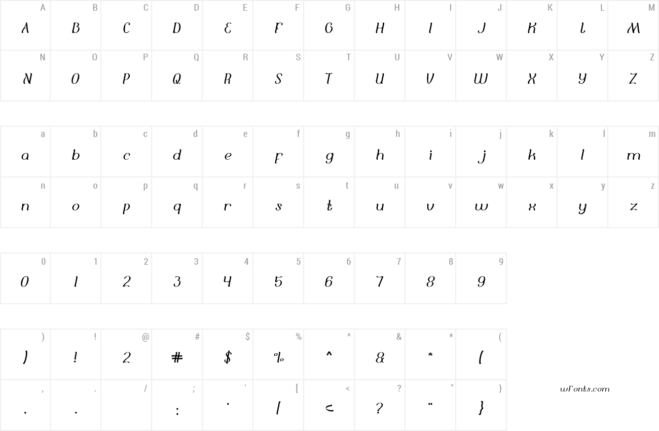 Adore You Font | wfonts.com - download free