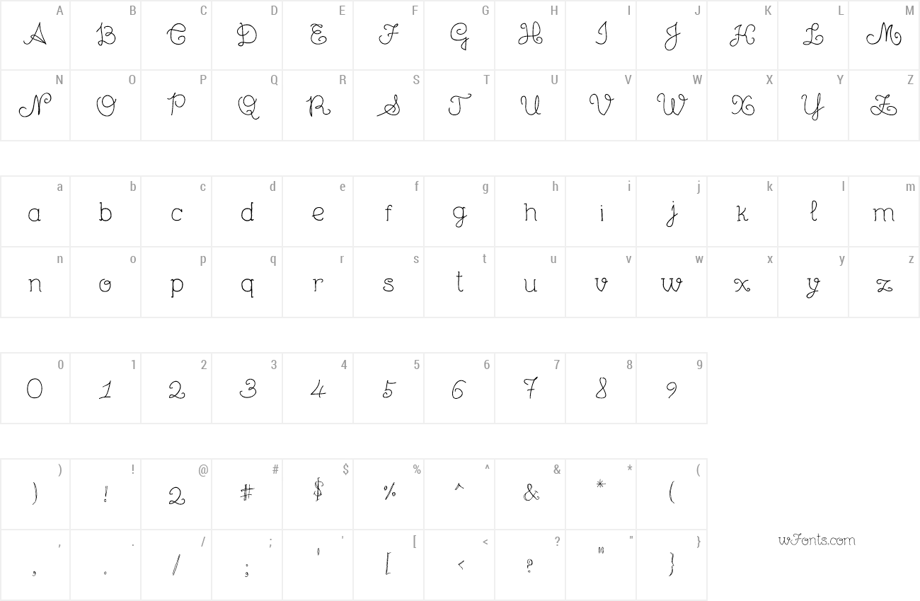 Unic Calligraphy Font | wfonts.com - download free