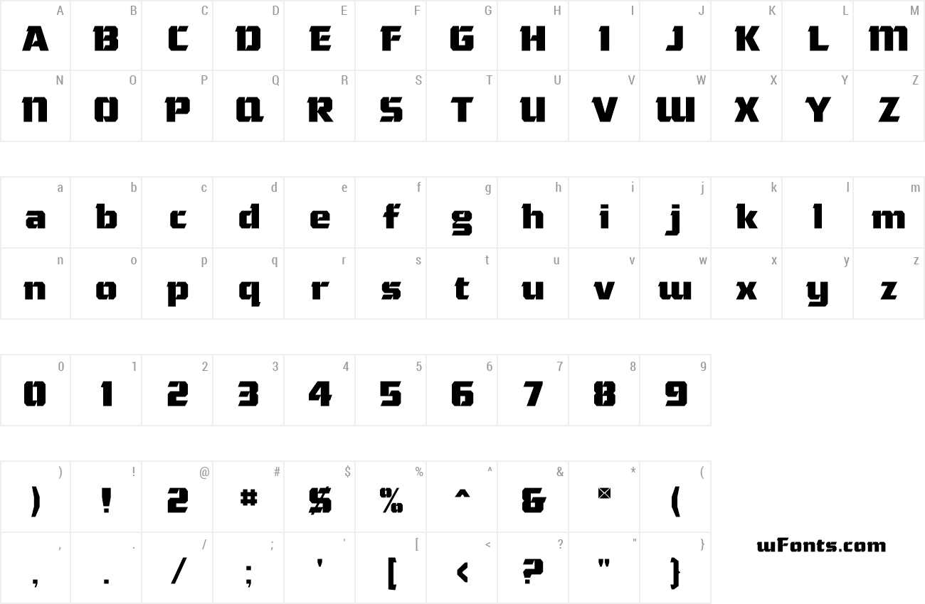 Gamer Font | wfonts.com - download free