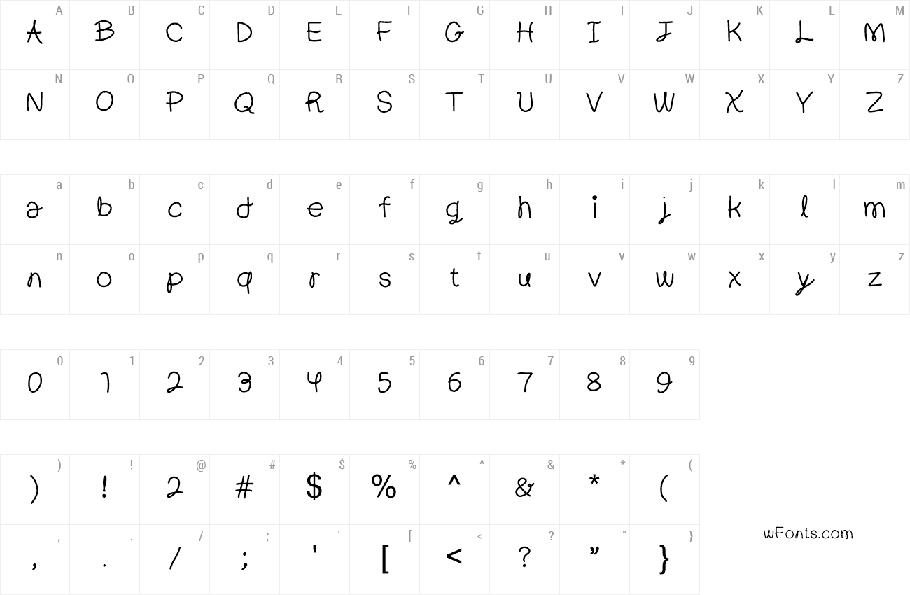 Little Picnic Font | wfonts.com - download free