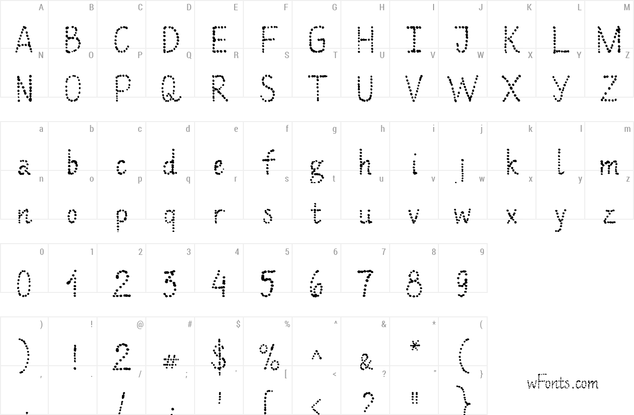 Many a Little Makes a Mickle Font | wfonts.com - download free