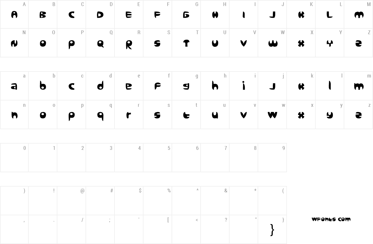 Sanz Query Font | wfonts.com - download free