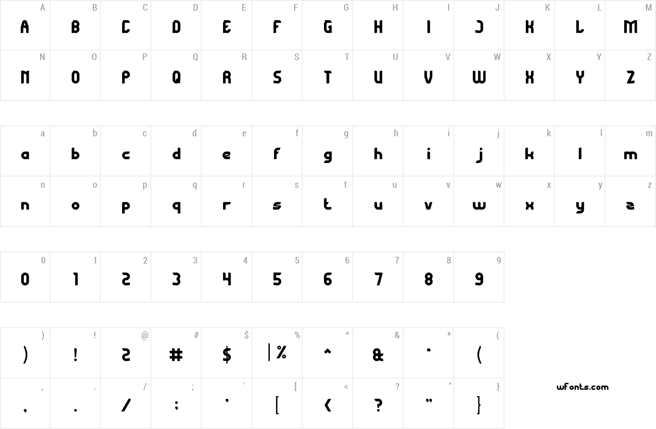 Flying Bird Font | wfonts.com - download free