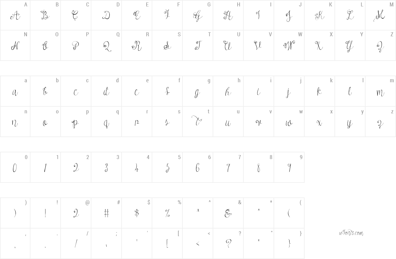 Austie Bost Versailles Font | wfonts.com - download free