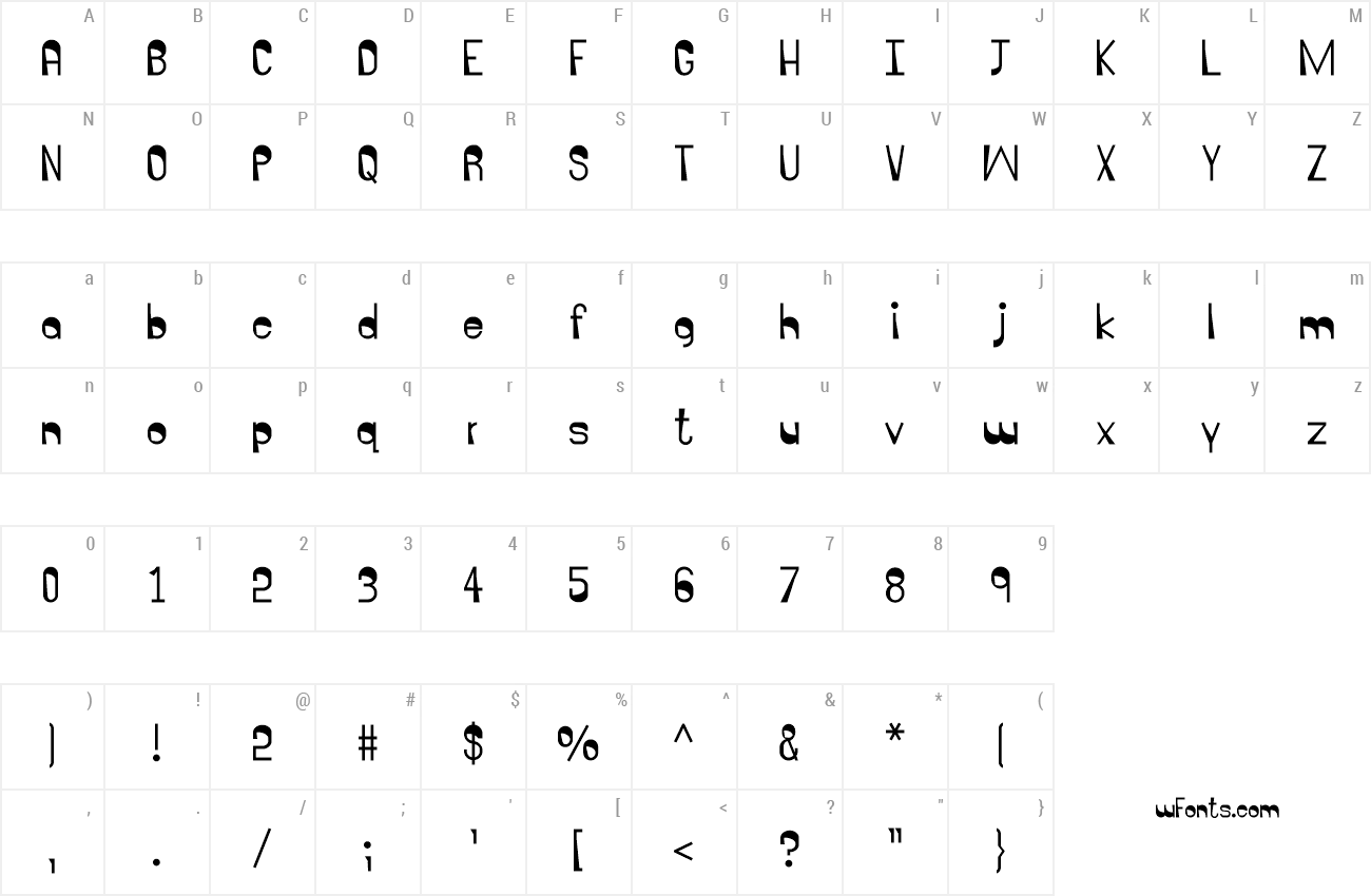 Creek 101 Font | wfonts.com - download free