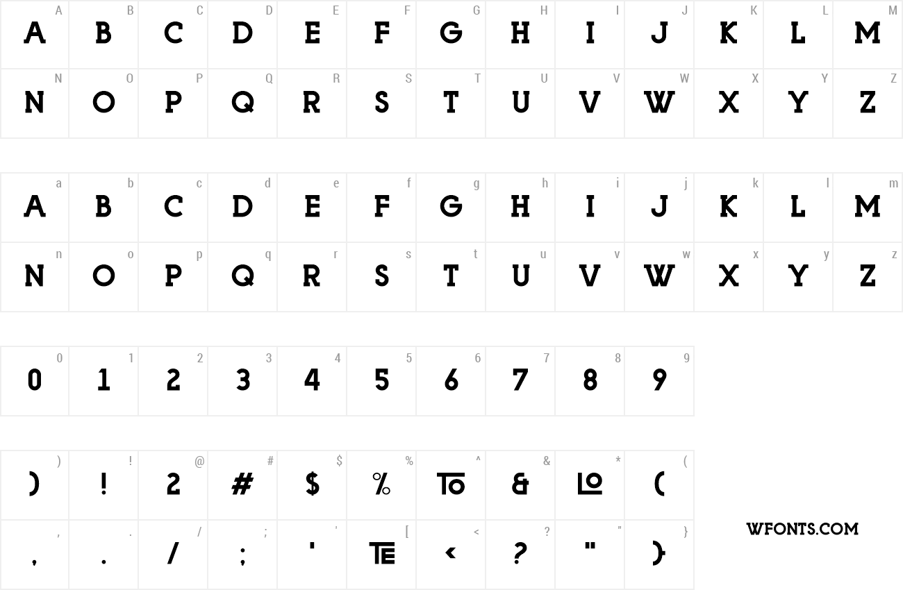 Playoffs Serif Font | wfonts.com - download free