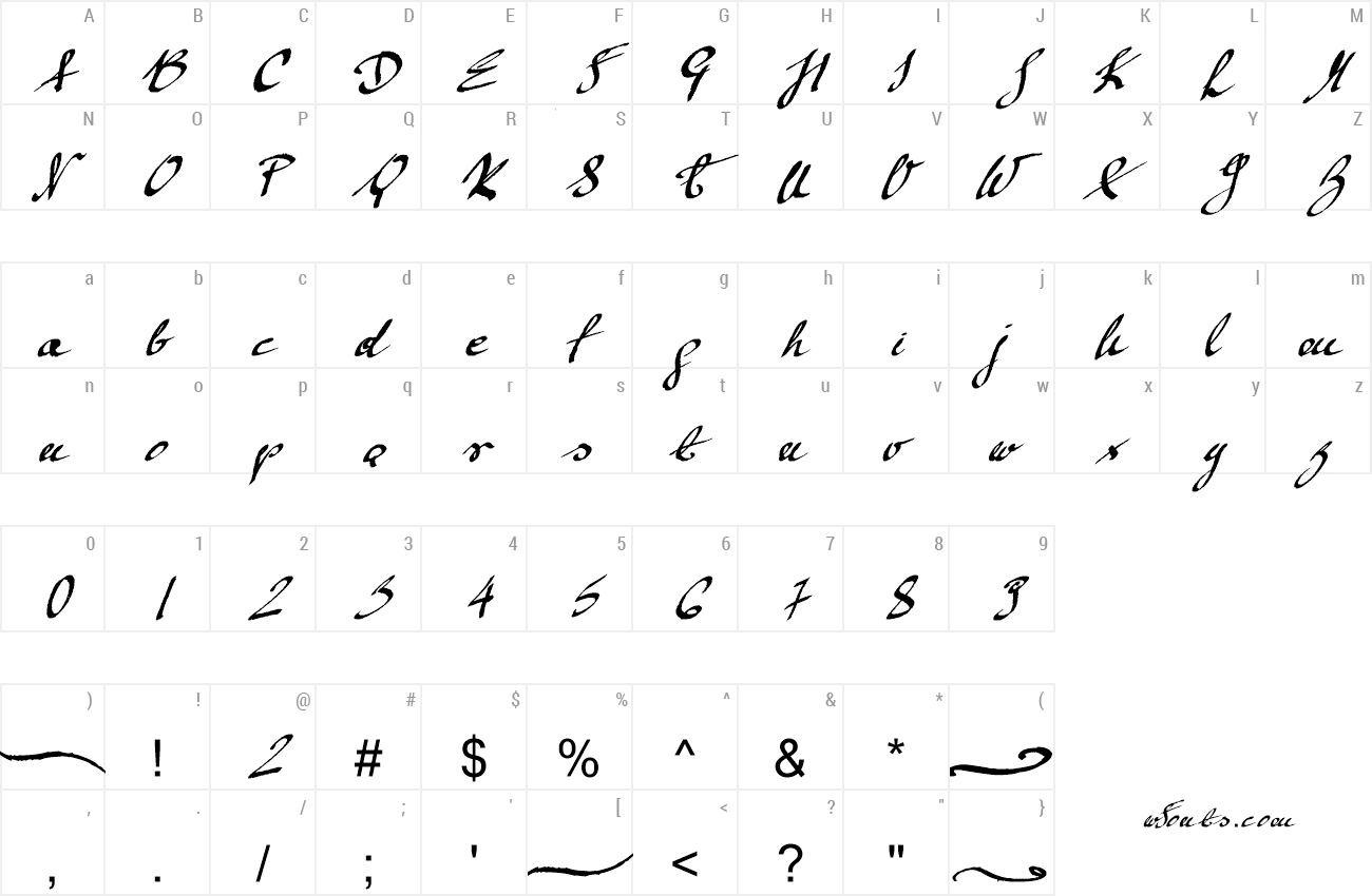 Mickey Script Font | wfonts.com - download free