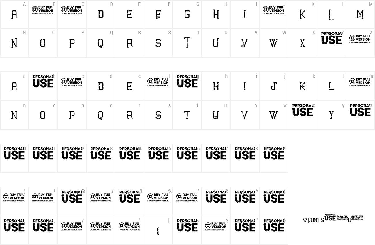 Awakened Font | wfonts.com - download free