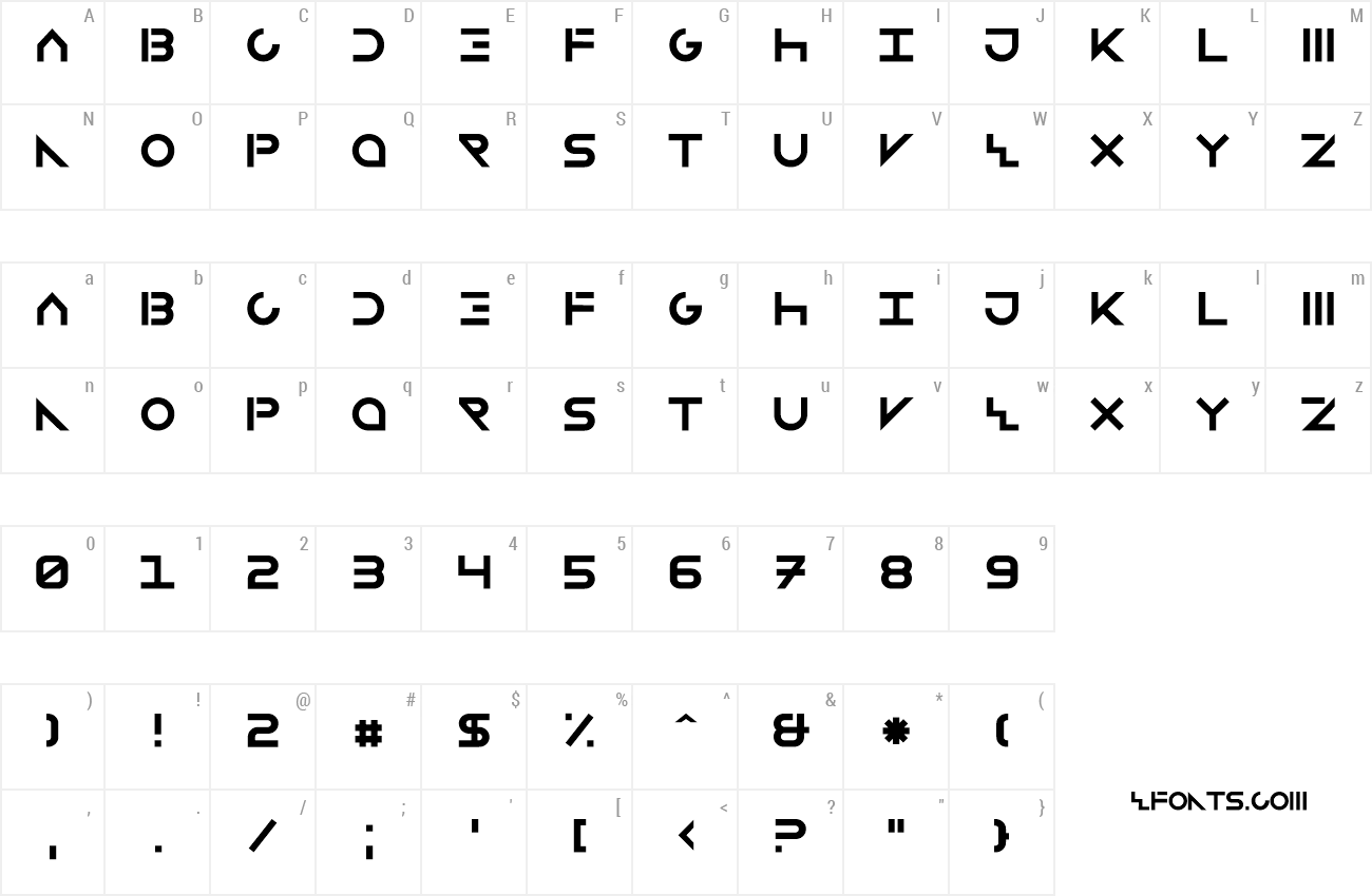 BRF Brand Guidelines Ref Font | wfonts.com - download free