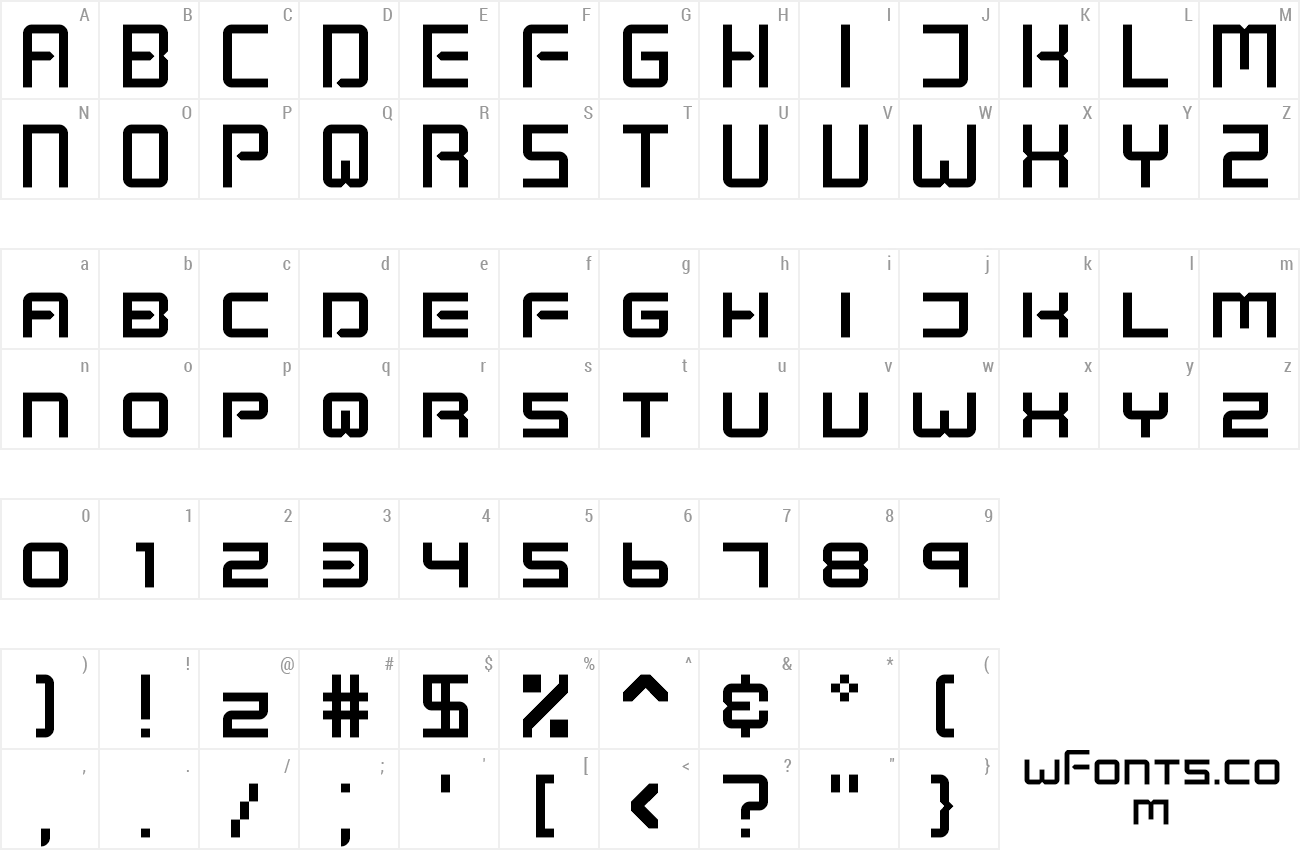 Kenney Space Font | wfonts.com - download free