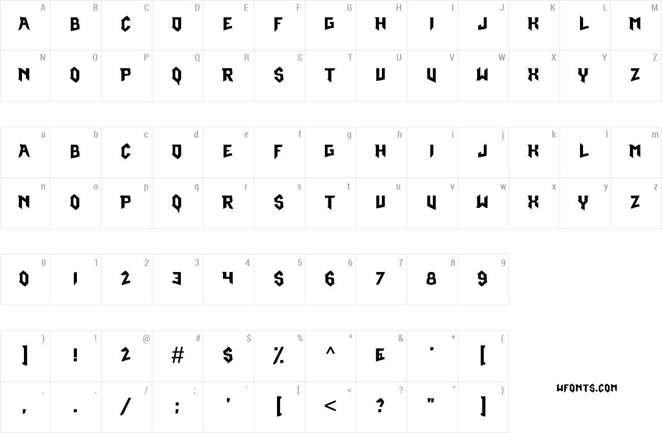 Omega Ruby Font | wfonts.com - download free