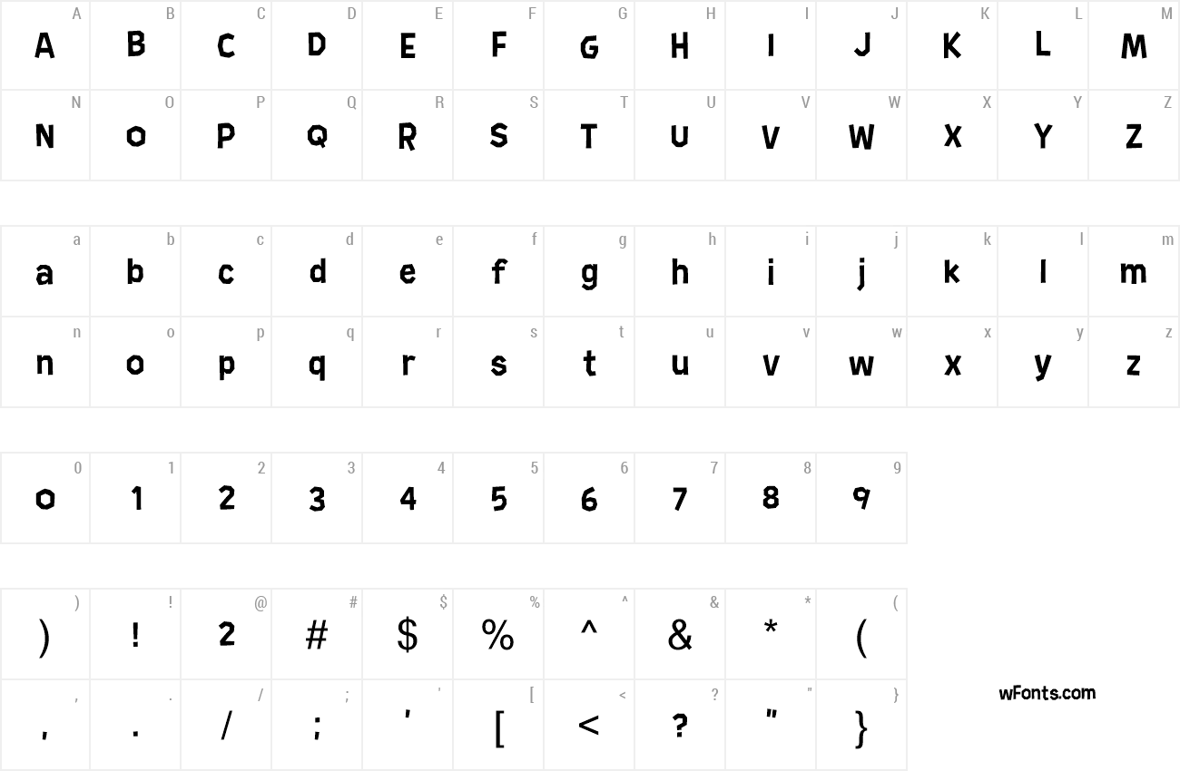 Ander Hedge Font | wfonts.com - download free