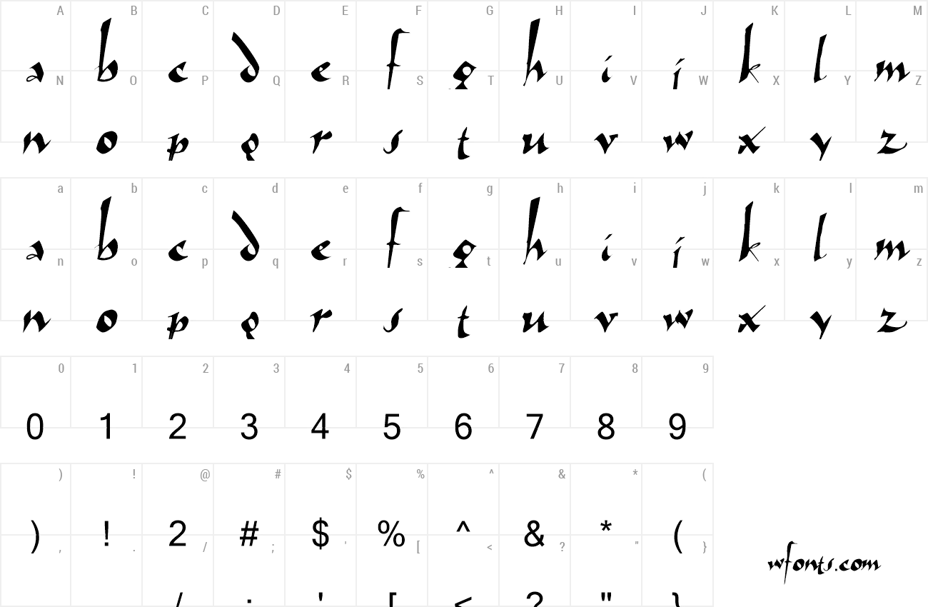 Download Free Font Arthur