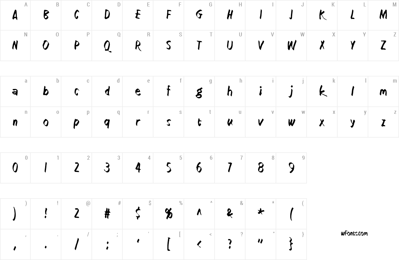 How low is low? Font | wfonts.com - download free