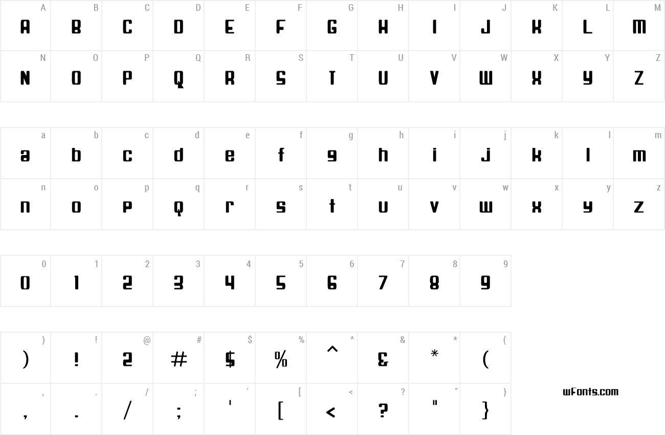 Spaceship Bullet Font | wfonts.com - download free