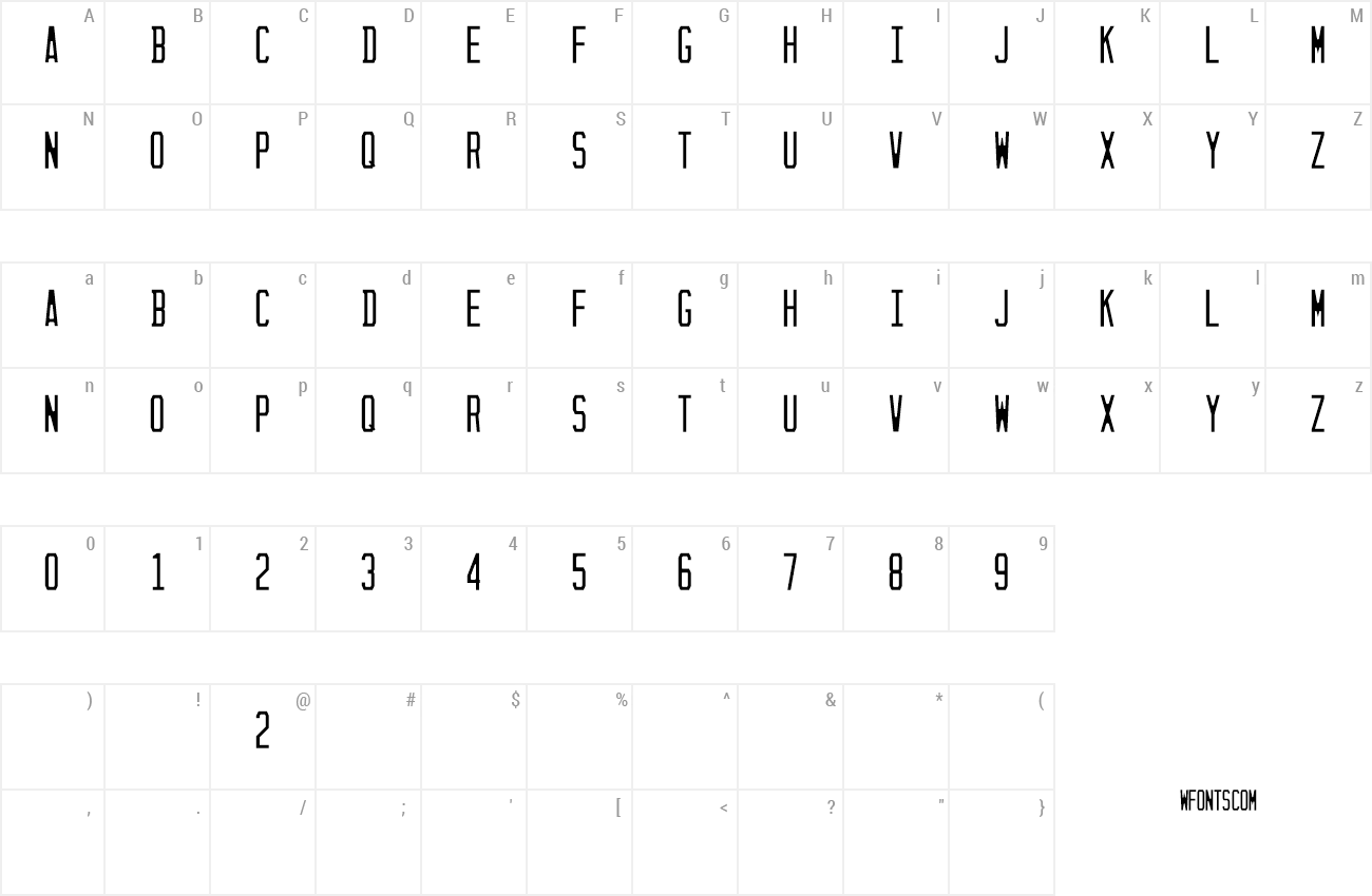 Sunshine State Font | wfonts.com - download free