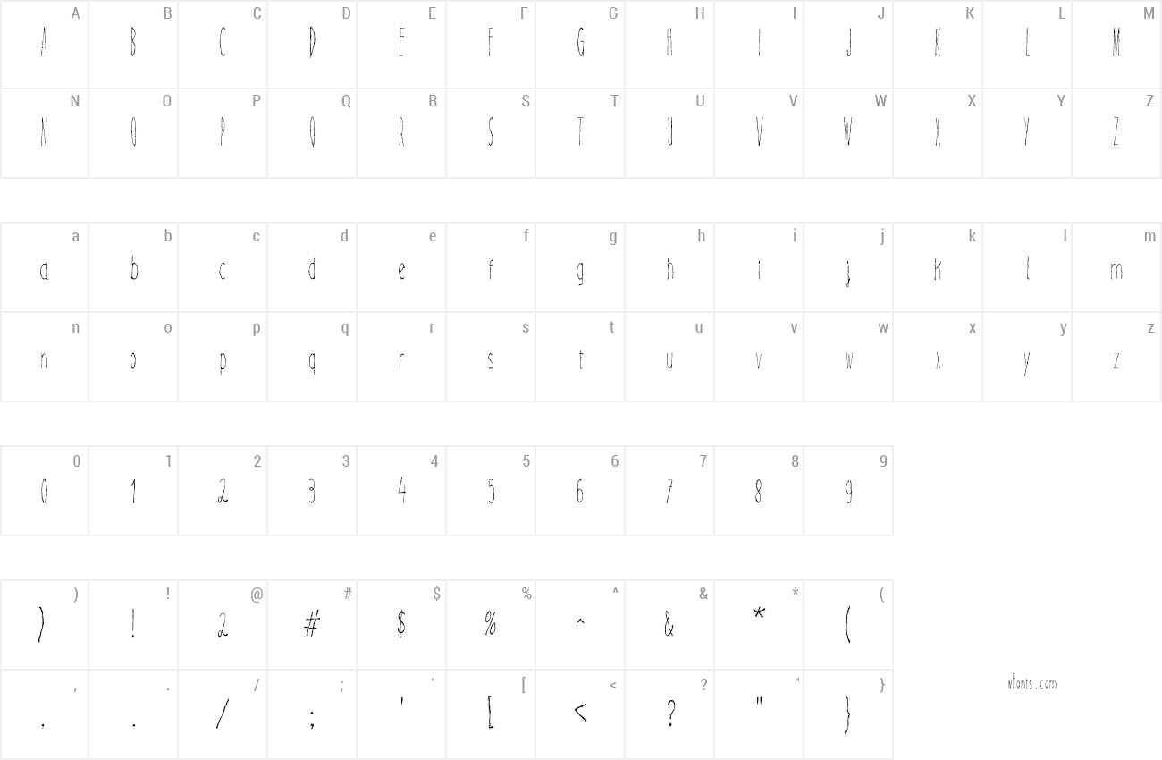 Magical Cord Font | wfonts.com - download free