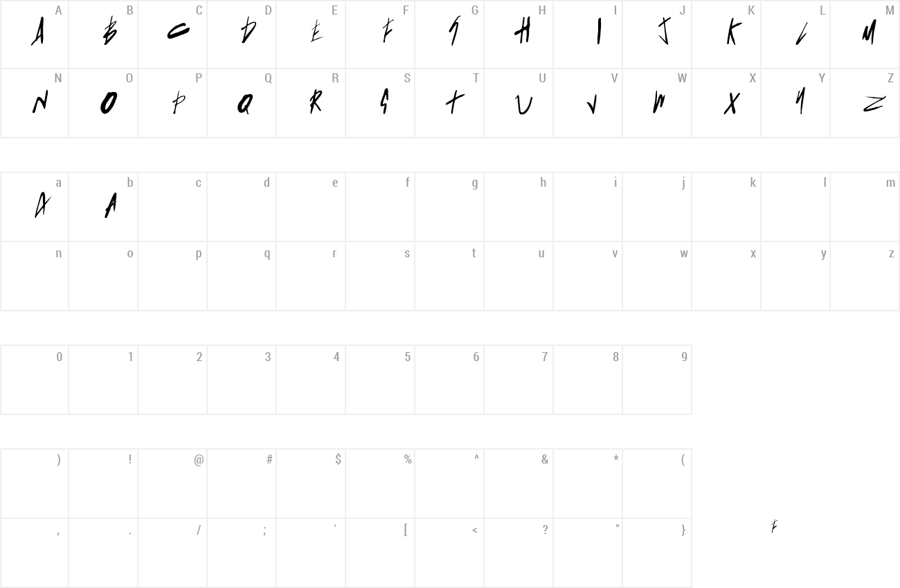 Born This Way FONT (lady gaga) Font | wfonts.com - download free