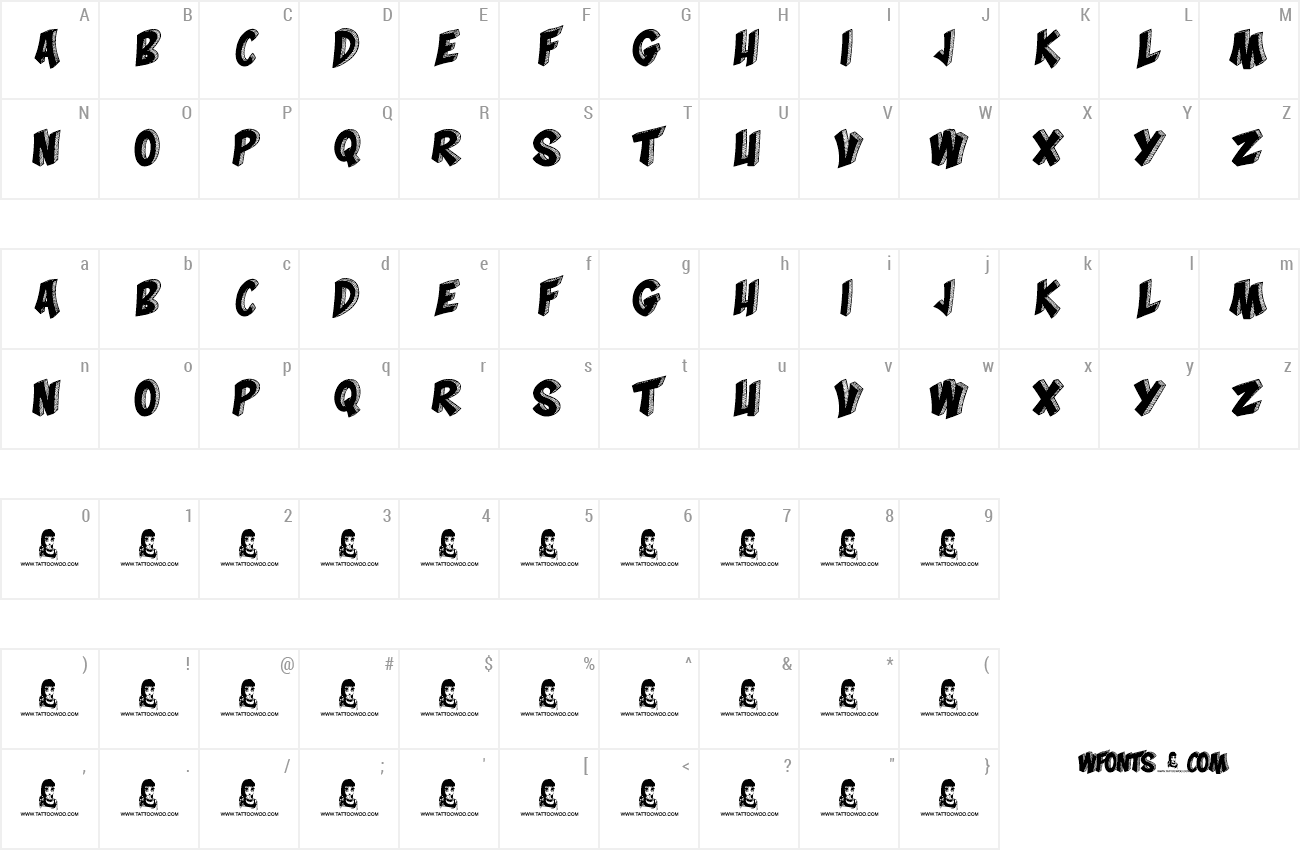 Mona Shark Font | wfonts.com - download free