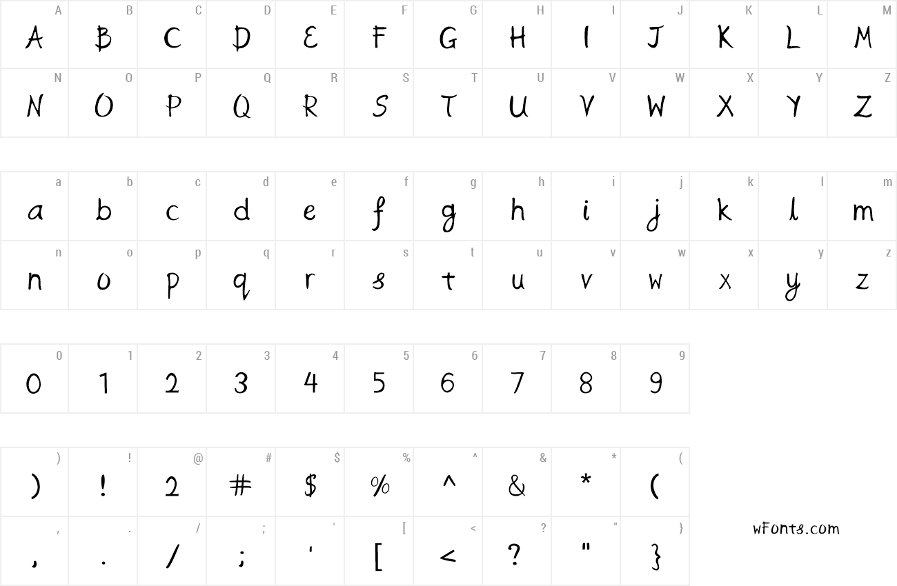 The Ethereal Font | wfonts.com - download free