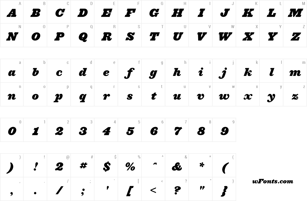 Download Free Font Ziggurat