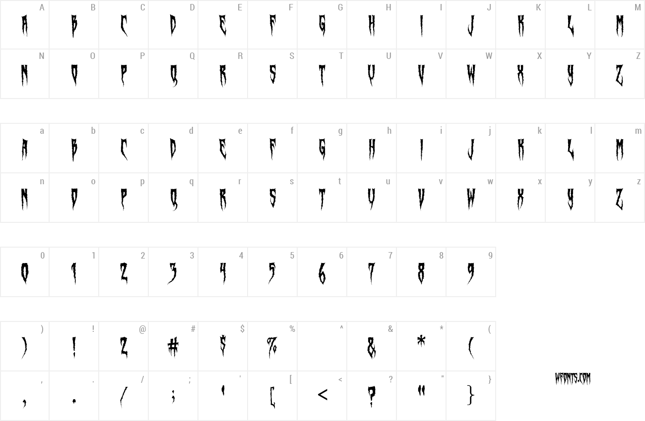 Swamp Witch Font | wfonts.com - download free